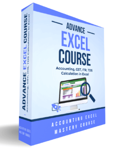 Practical GST, ITR, TDS, Tally and Accounting Course