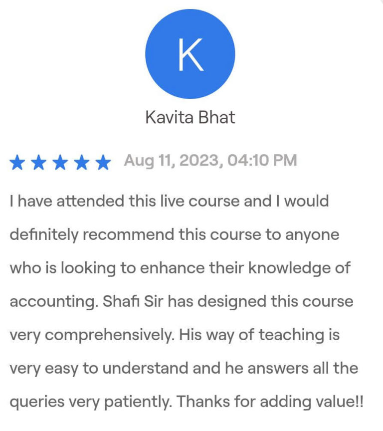 Practical GST, ITR, TDS, Tally and Accounting Course