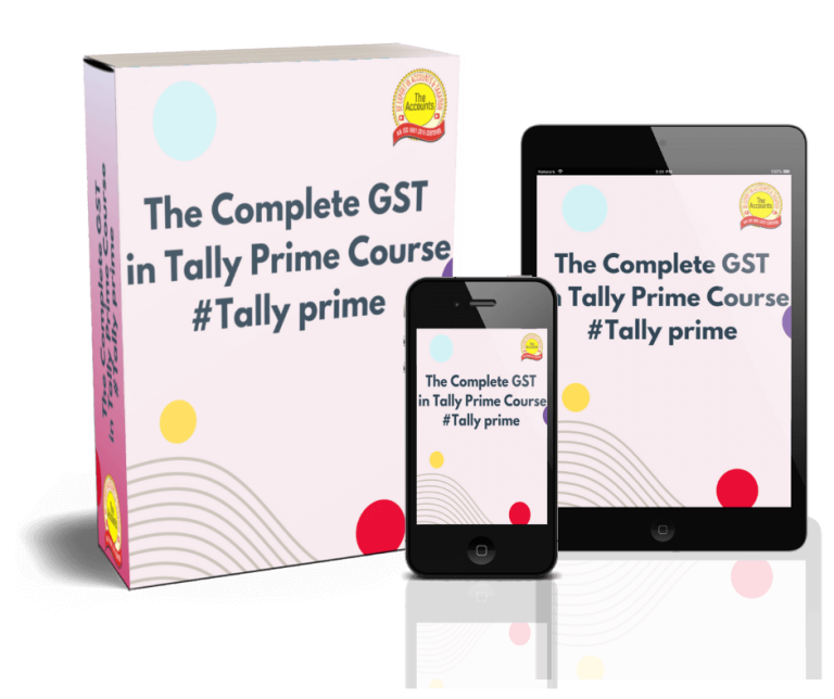 Practical GST, ITR, TDS, Tally and Accounting Course