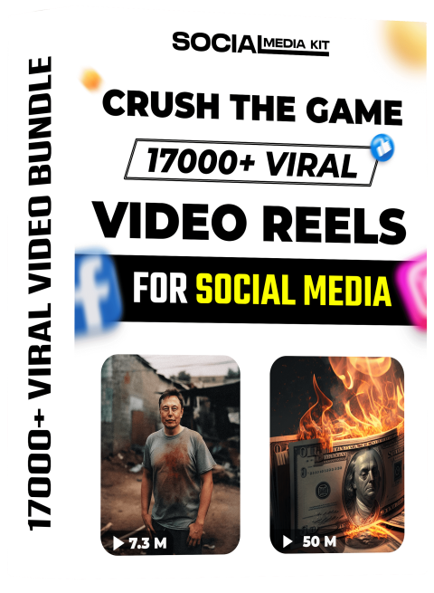 Get the Ultimate 1200+ Viral AI Avatars Motivational Reels Bundle Today 😵