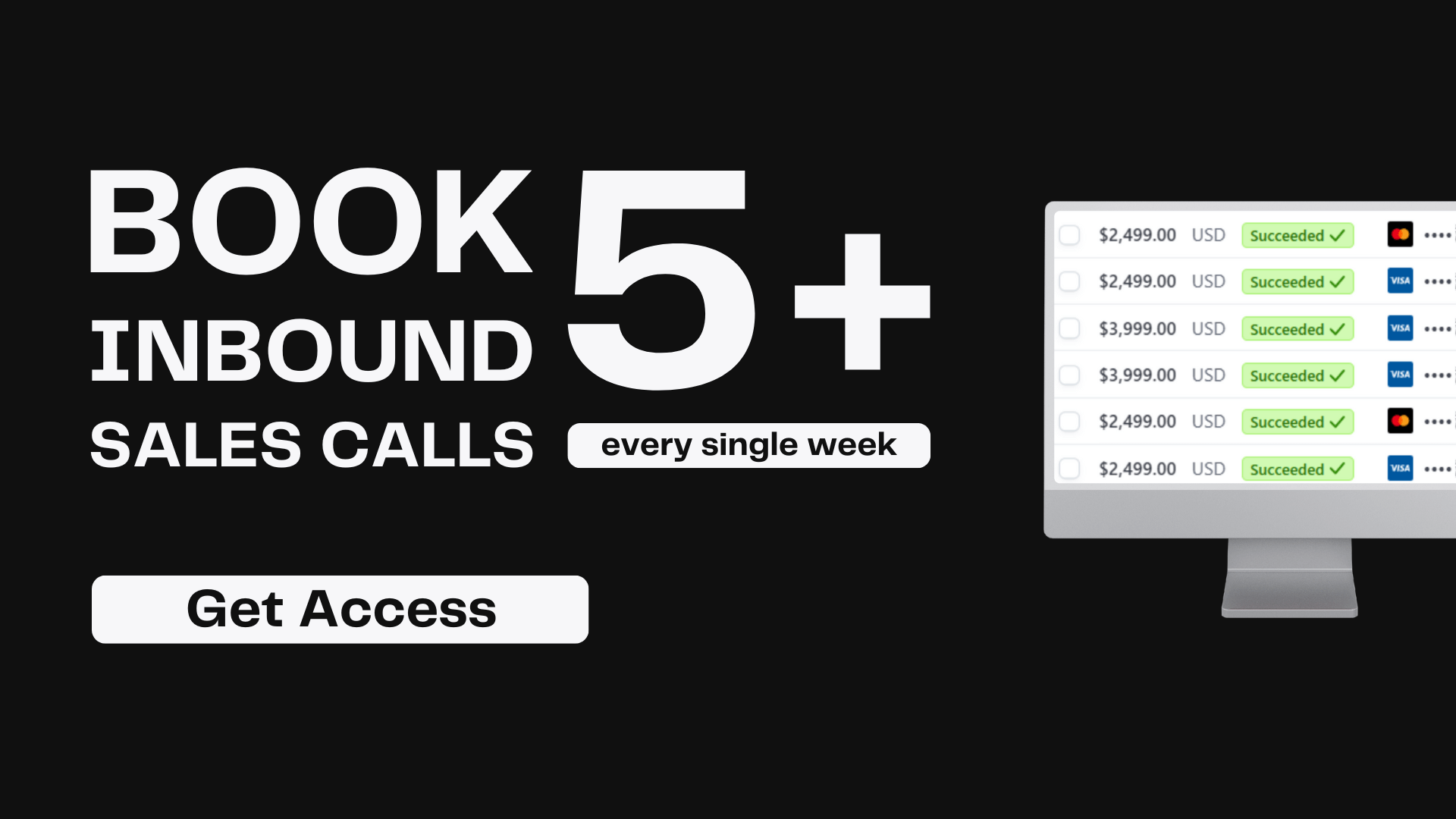 Inbound OS: Book 5-10 Inbound Sales Calls Every Week