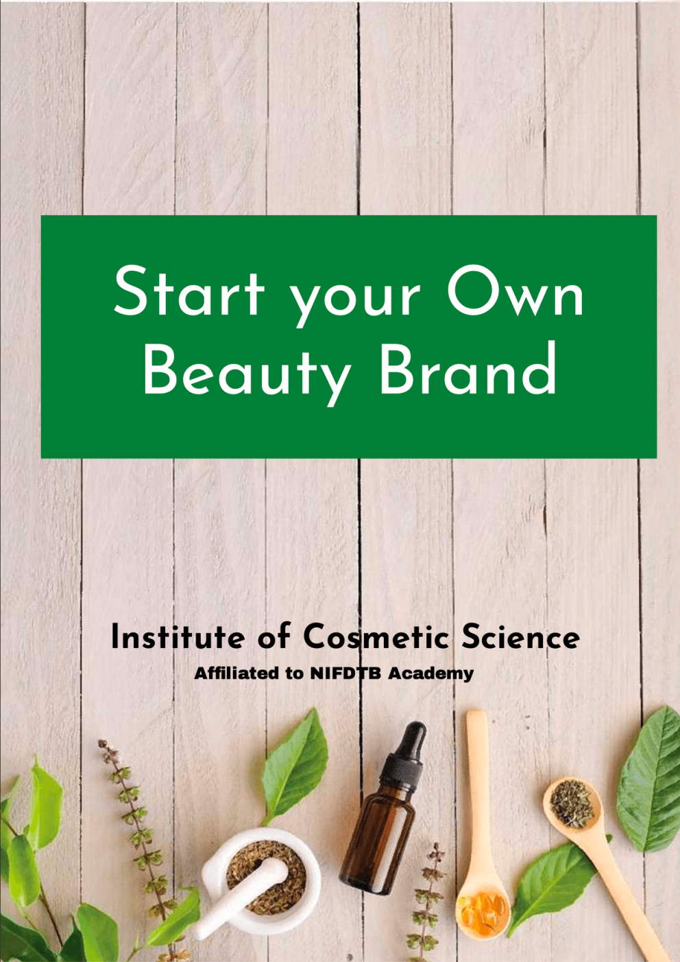 Diploma in Skincare Formulation Course