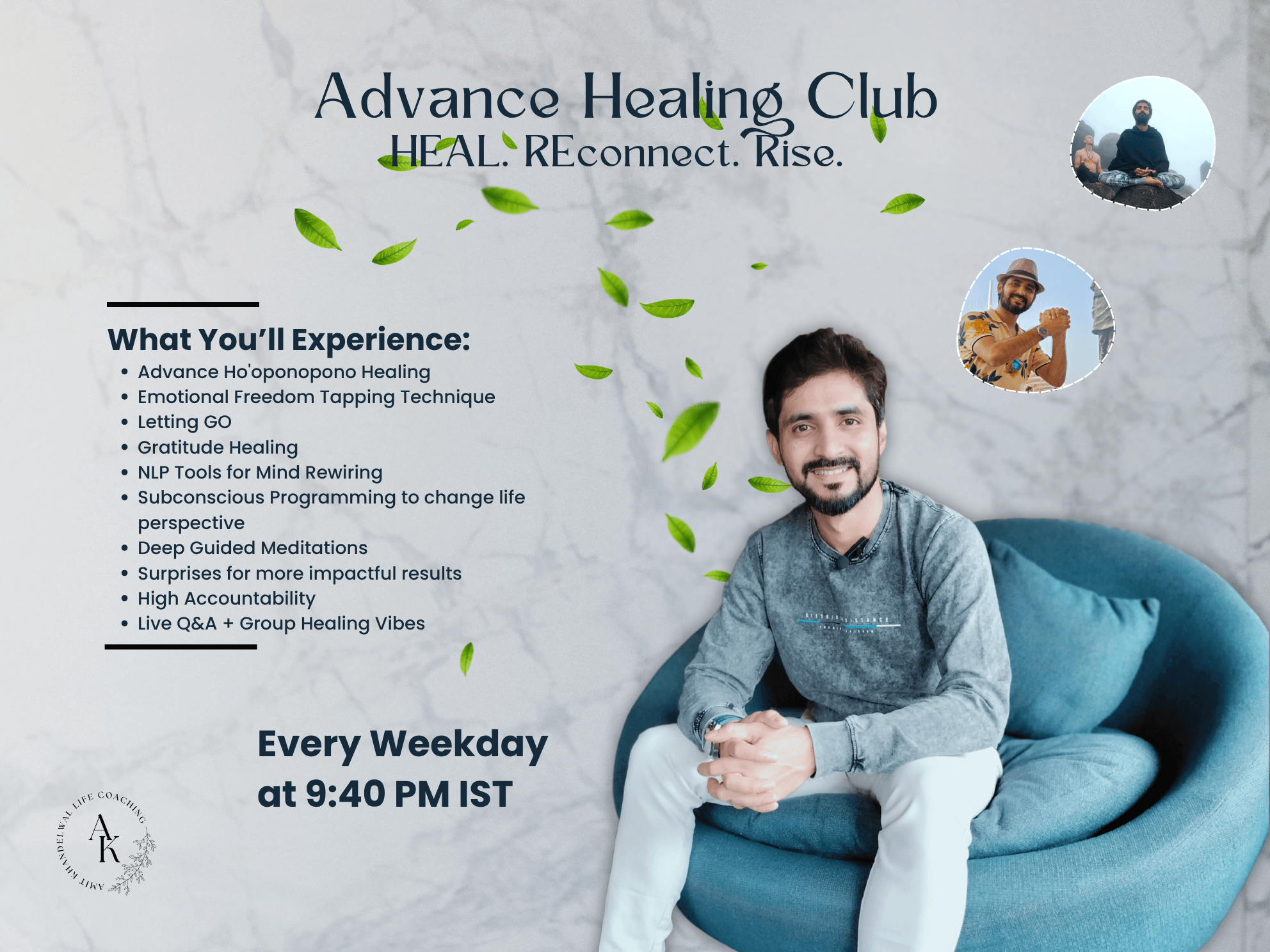 Advance Healing Club | Heal. Reconnect. Rise