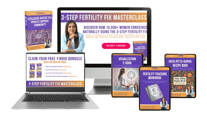 3-Step Fertility Fix Formula | Natural Pregnancy Boost by Dr. Khushbu