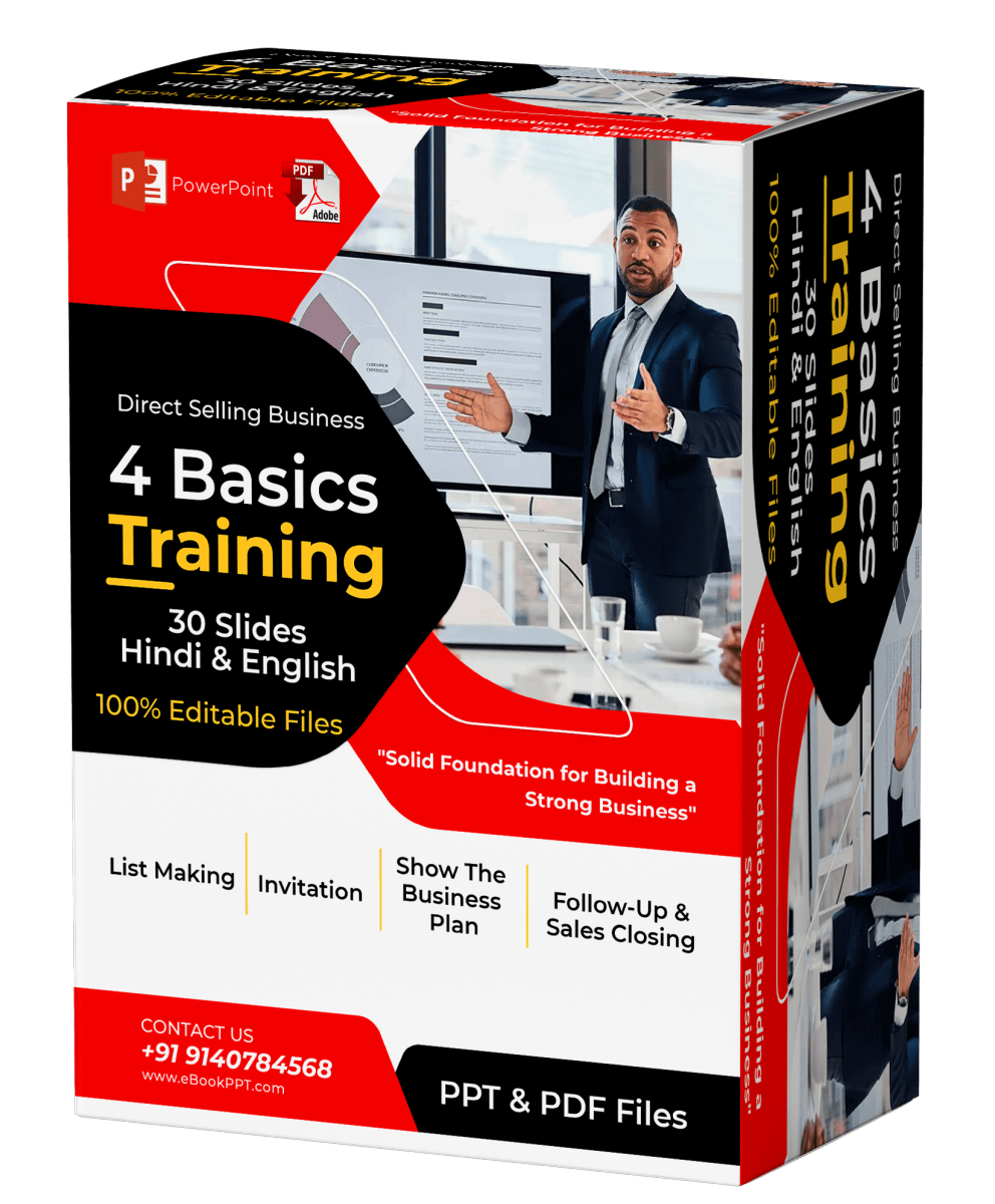 4 Basics Training PPT Files ( डायरेक्ट सेल्लिंग की बिज़नेस 4 बेसिक्स ...