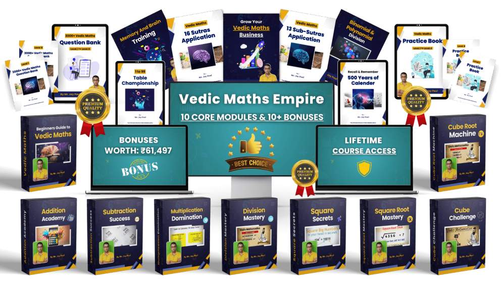 Vedic Maths Recorded Training