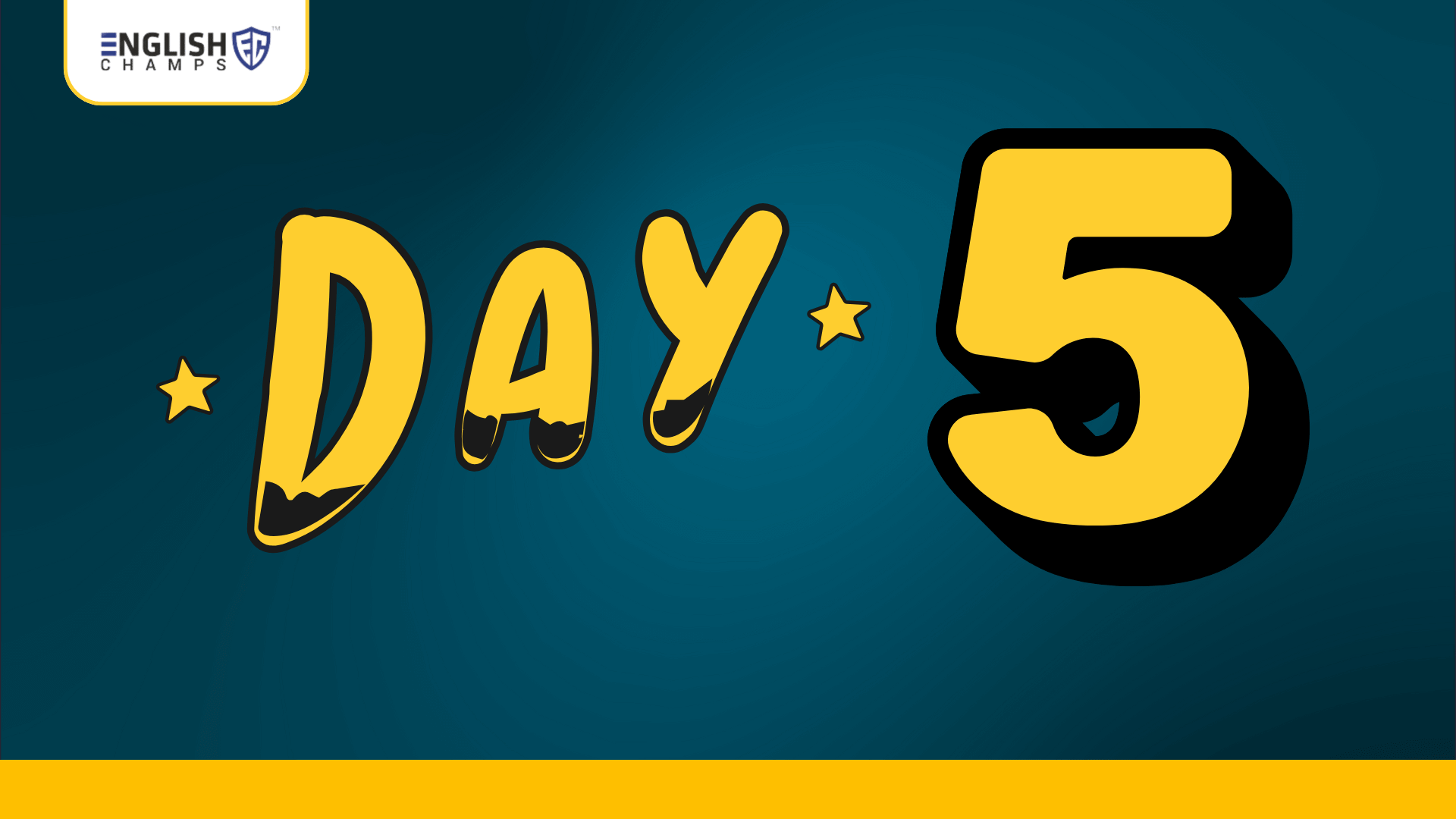 Spoken English Crash Course - Day Five