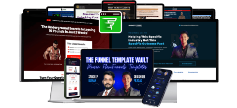 30+ Proven Fully Mobile Optimized Funnel Templates