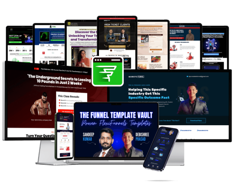30+ Proven Fully Mobile Optimized Funnel Templates