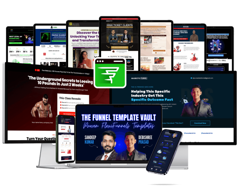 30+ Proven Fully Mobile Optimized Funnel Templates